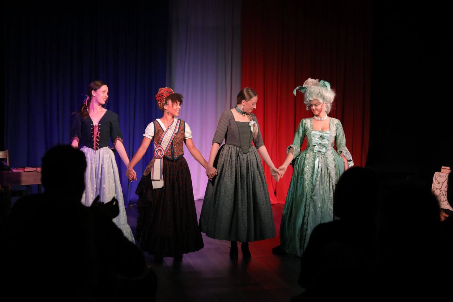 Harper Garcia, Klarissa Moore, Keeley Morgan, and Carissa Ferguson